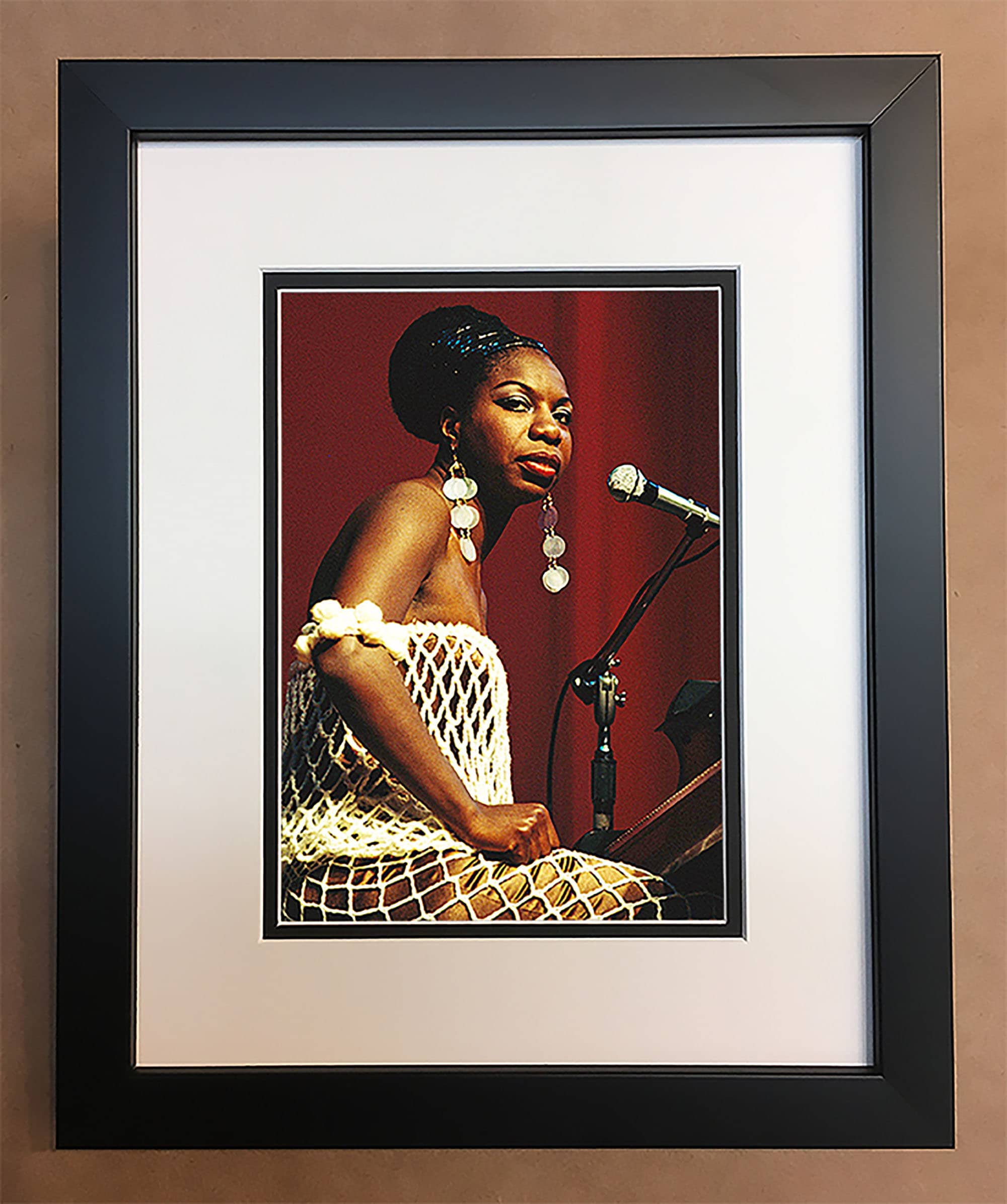 Nina Simone Color Photo Professionally Framed Matted 8x10. - Etsy UK