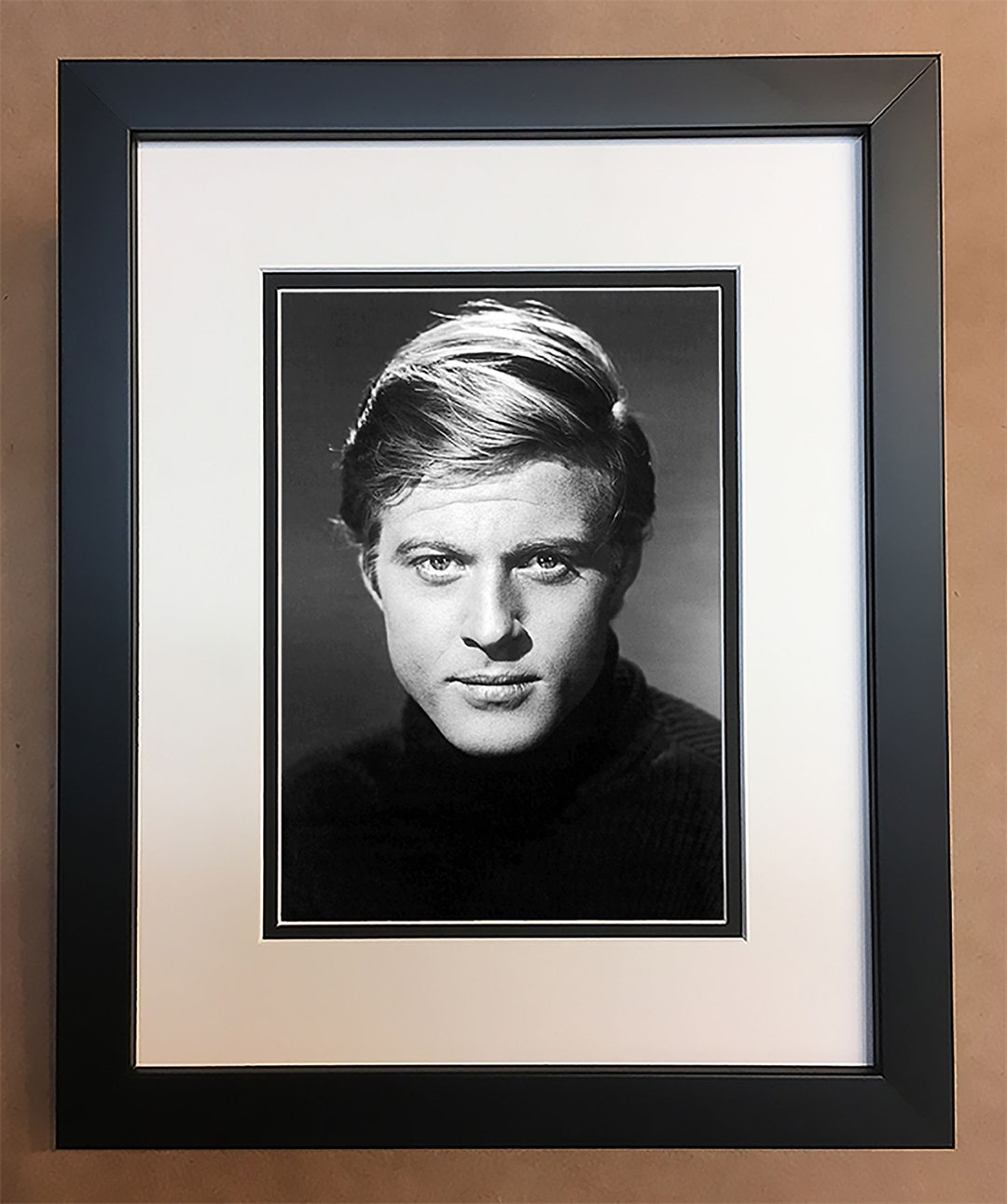 Robert Redford Black and White Photo Professionally Framed, Matted 8x10 ...