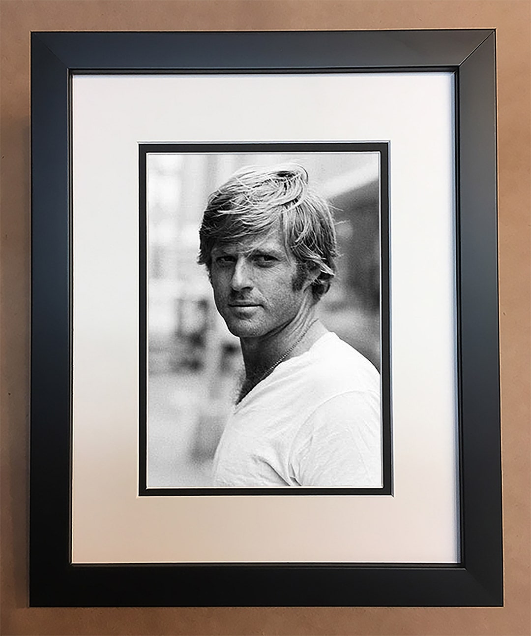 Robert Redford Black and White Photo Professionally Framed, Matted 8x10 ...