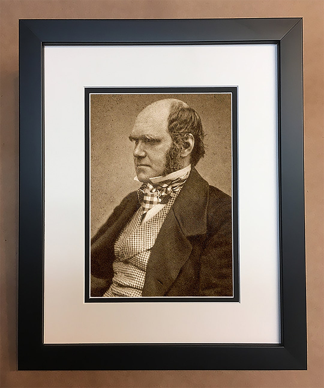 Charles Darwin Photo Professionally Framed, Matted 8x10. - Etsy