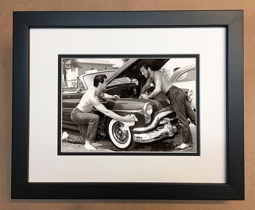 Rock Hudson and Bob Prebel Photo Professionally Framed, Matted 10x8. - Etsy