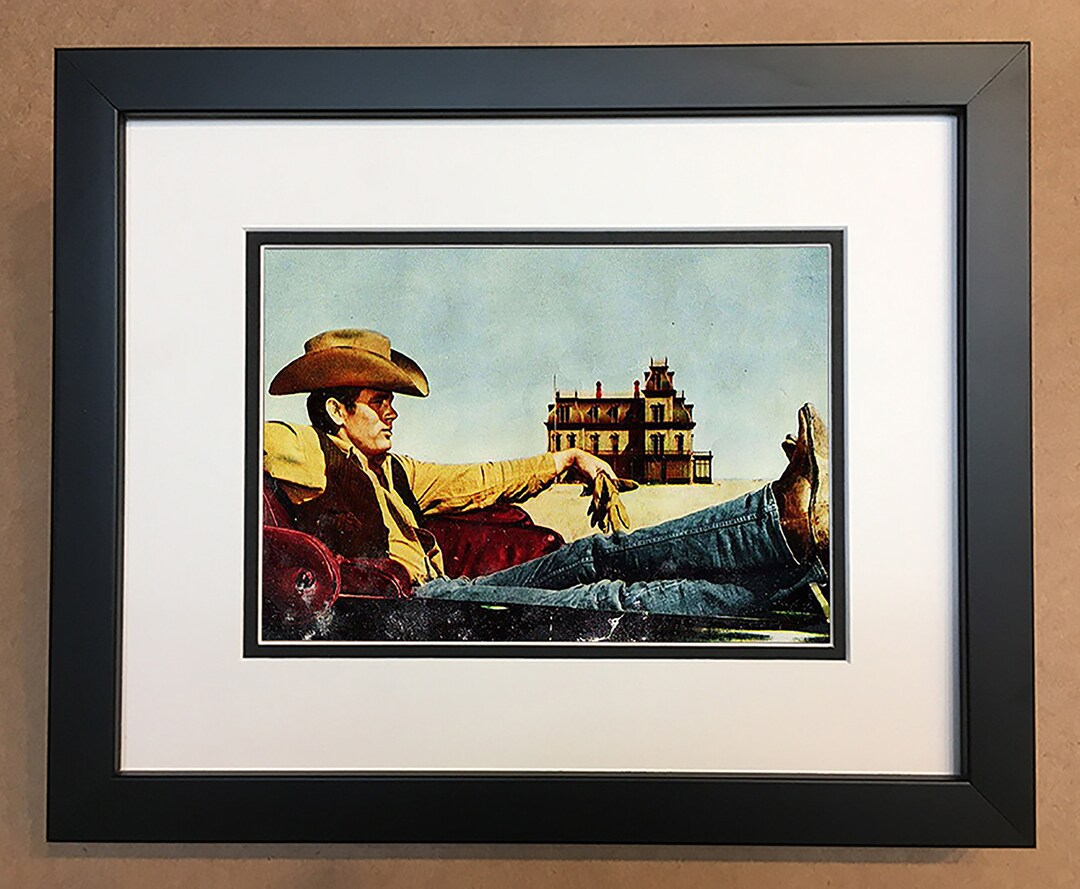 James Dean Color Photo Professionally Framed Matted 10x8. - Etsy