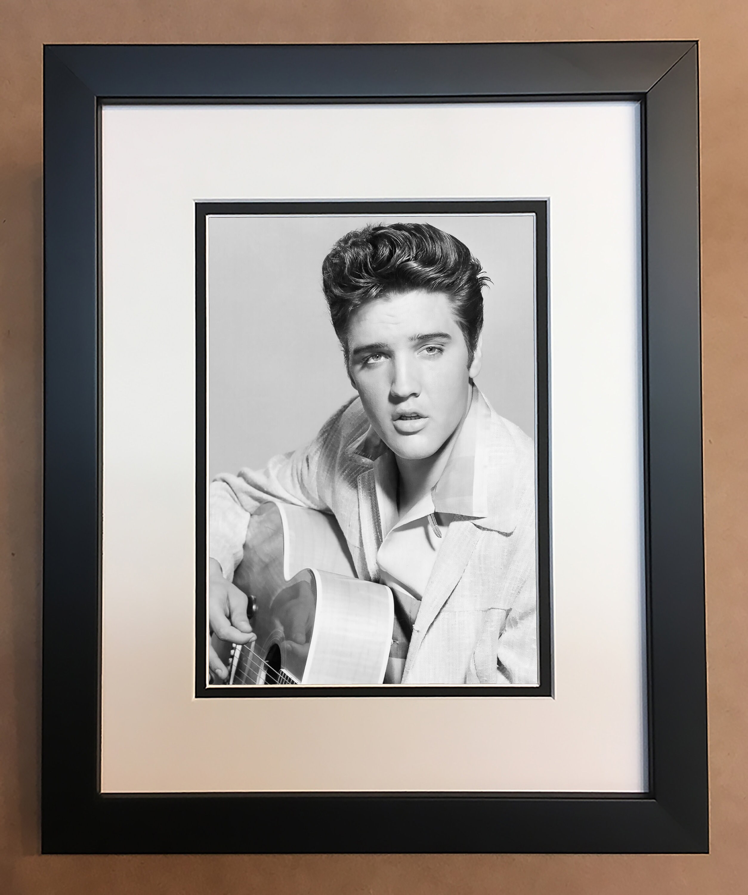 Prints Elvis Presley silhouette Framed poster Digital Prints etna.com.pe