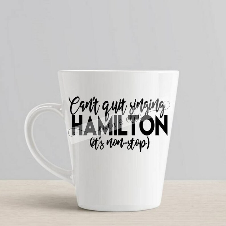 HAMILTON Inspired Digital Design can't Stop - Etsy