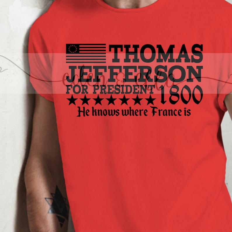 HAMILTON INSPIRED Digital Designs the Election of 1800 - Etsy