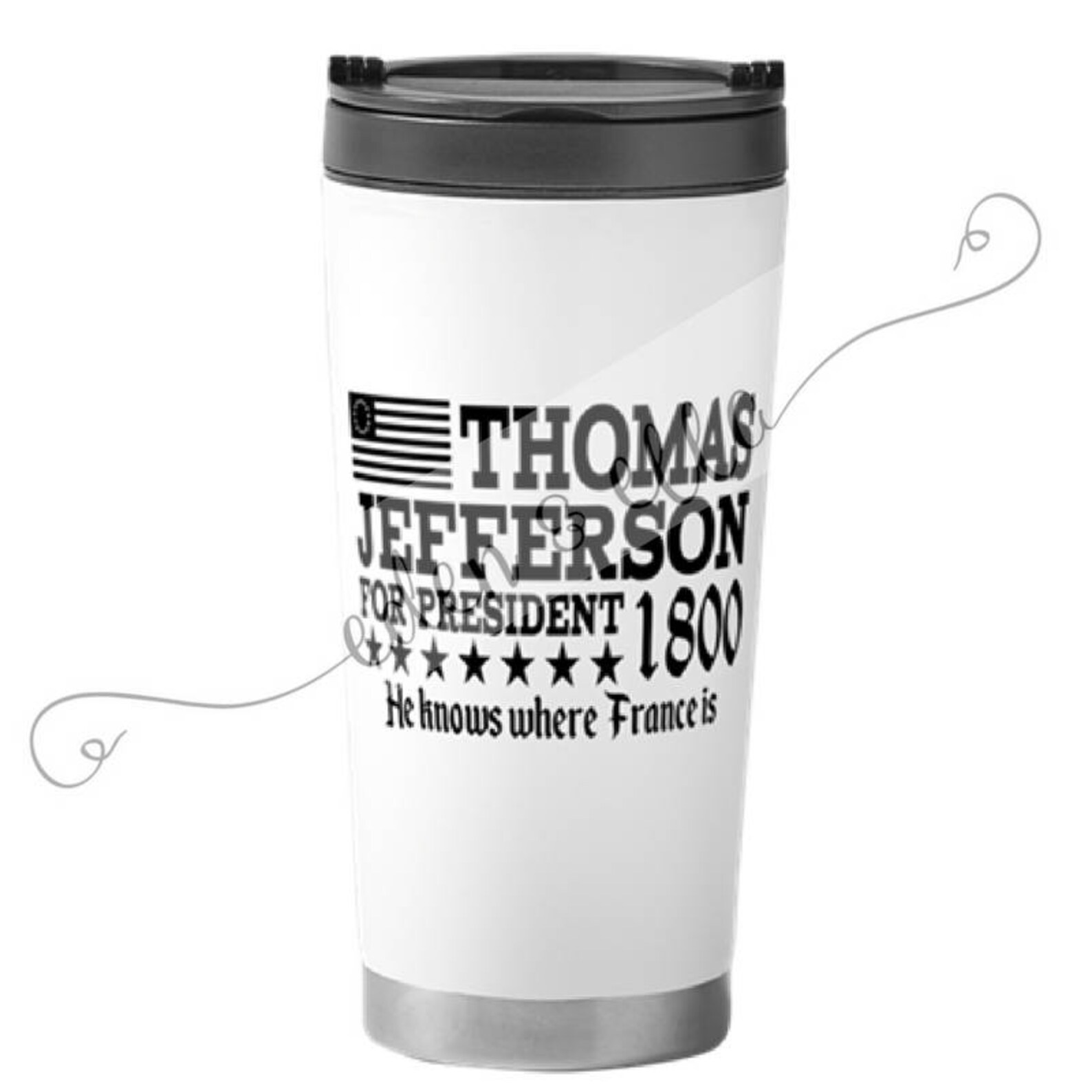 HAMILTON INSPIRED "jefferson for President" Digital Design | Instant ...