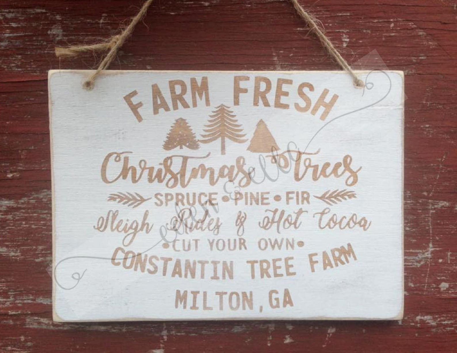 FARMHOUSE CHRISTMAS BUNDLE Instant Digital Download | 4 Different ...