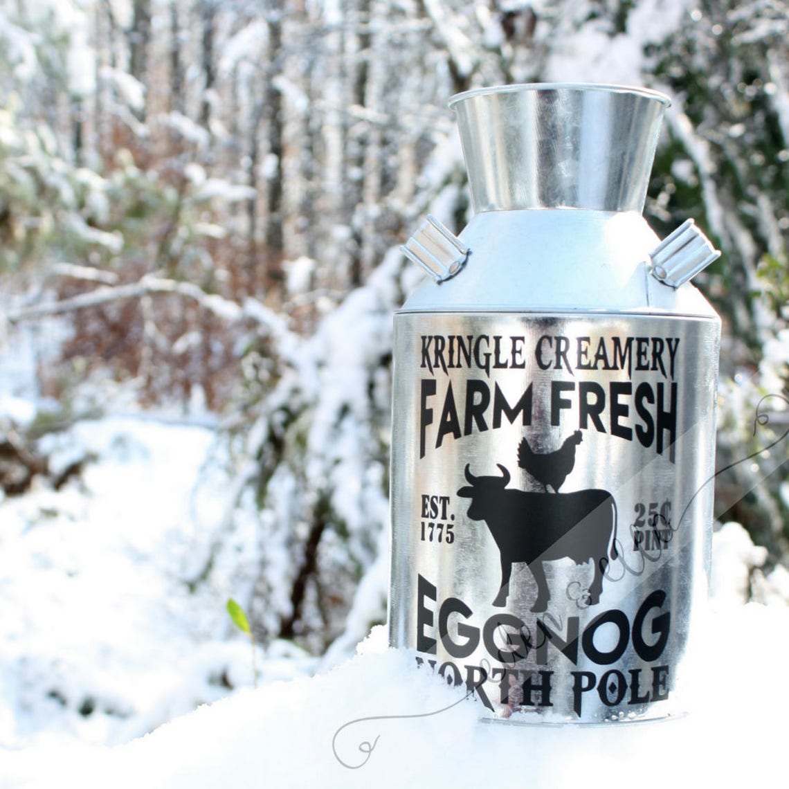 FARMHOUSE STYLE Farm Fresh Vintage Eggnog Sign Instant - Etsy