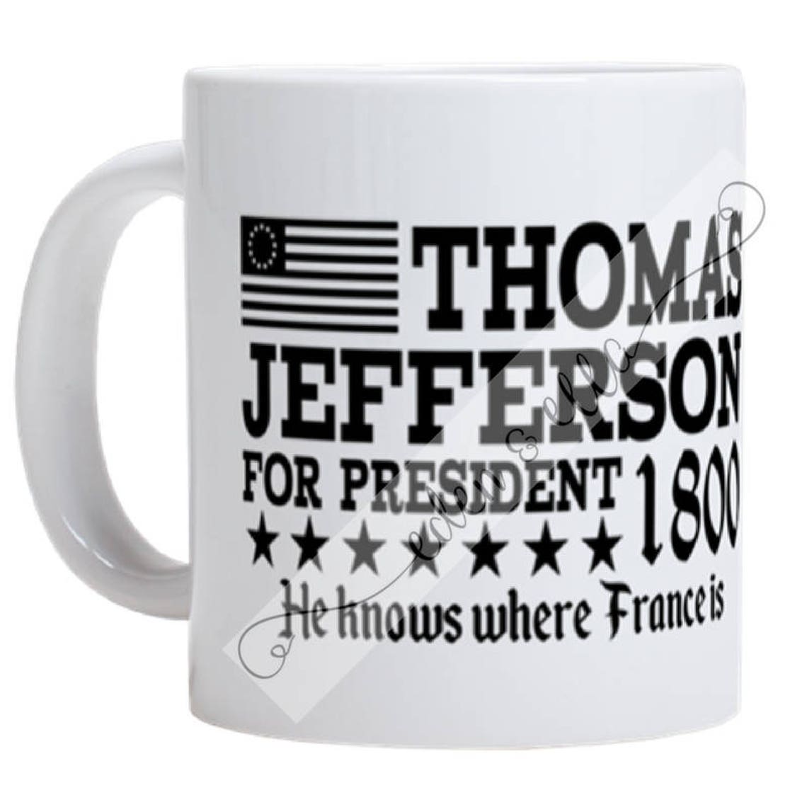 HAMILTON INSPIRED "jefferson for President" Digital Design | Instant ...