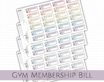 Membership Stickers - Etsy