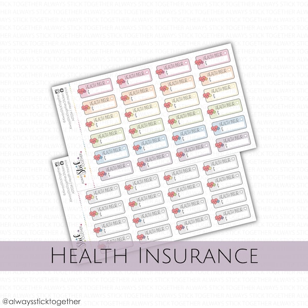 Insurance Stickers - Etsy