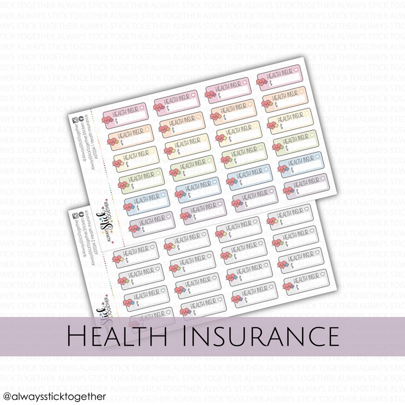 Insurance Stickers - Etsy