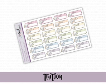 SCHOOL Stickers Perfect for Your Planner Journal or - Etsy