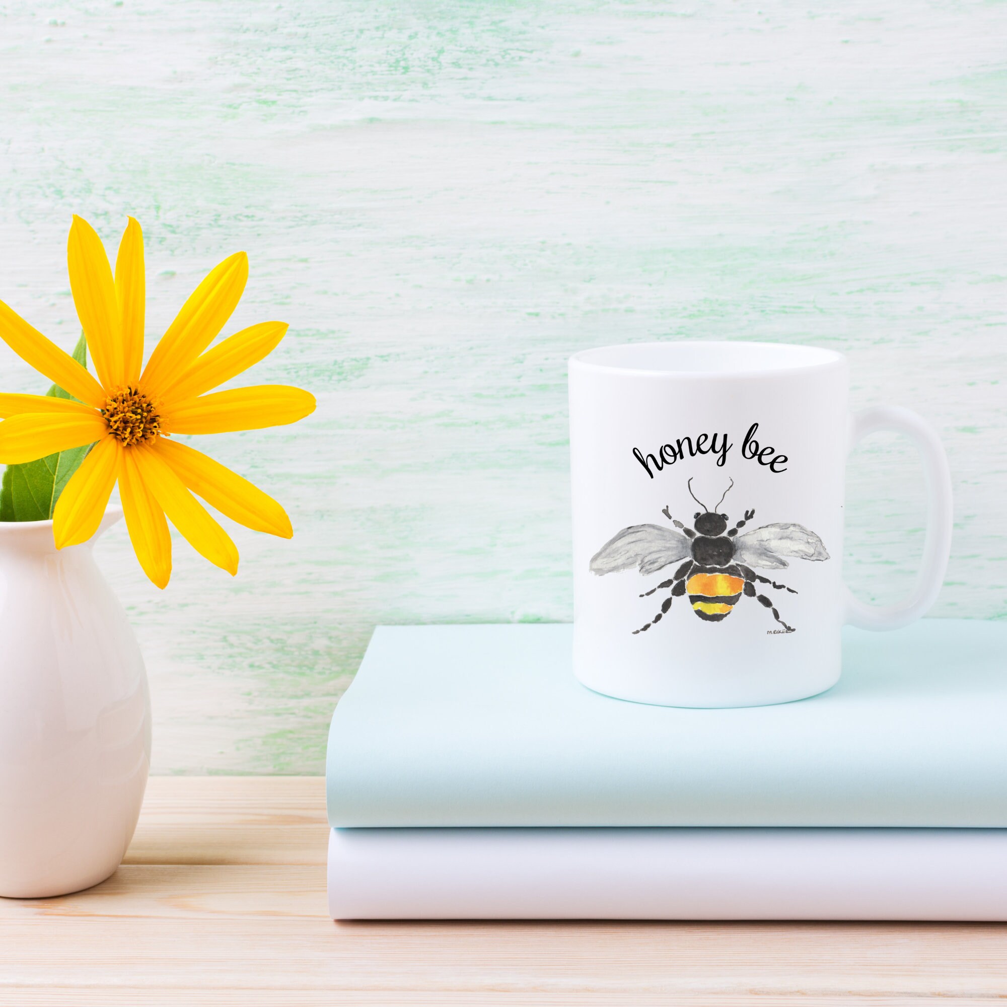 Bee Mug Beekeeper Gift Bee Themed Gift Honey Bee Gift Honeybee Cup - Etsy