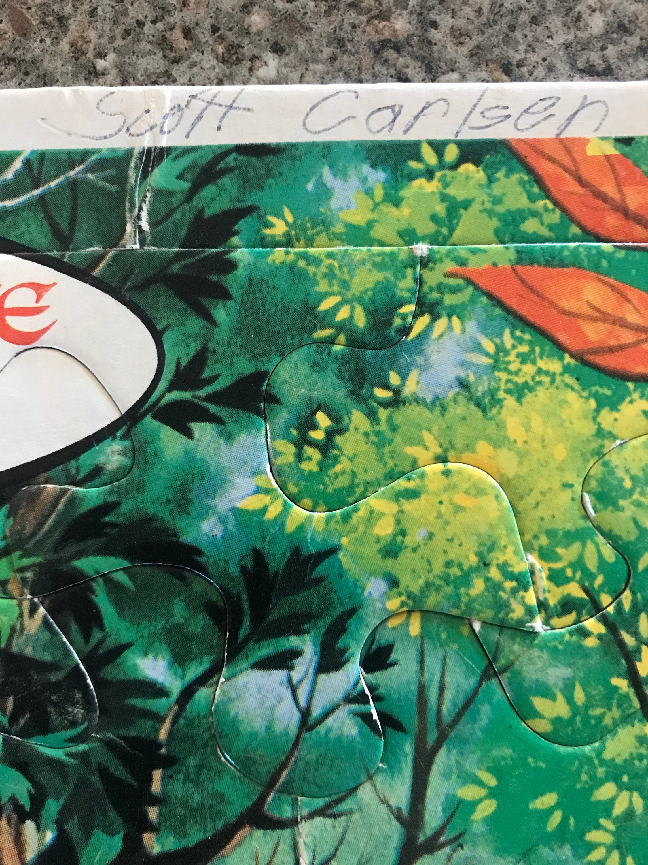 1963 Large Disney Sword in the Stone Large Frame Puzzle - Etsy