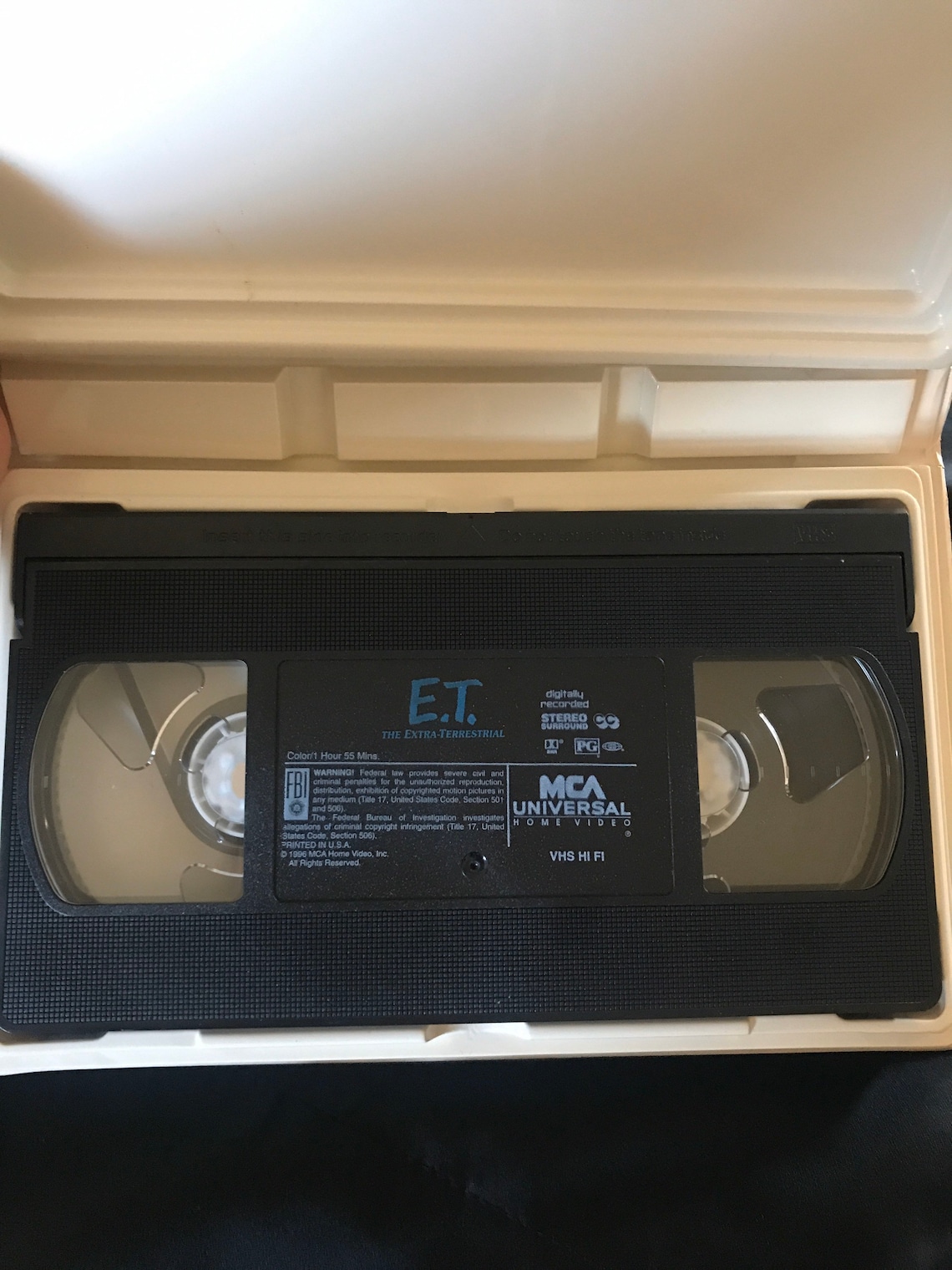 ET VHS Digitally Remastered Movie - Etsy
