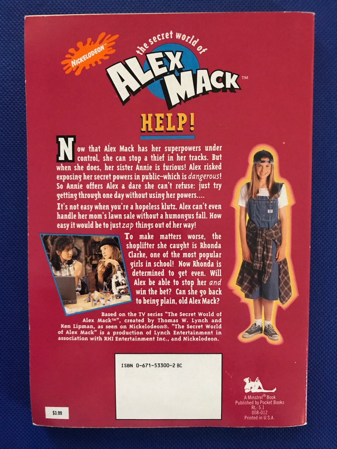 The Secret World of Alex Mack Paperback - Etsy