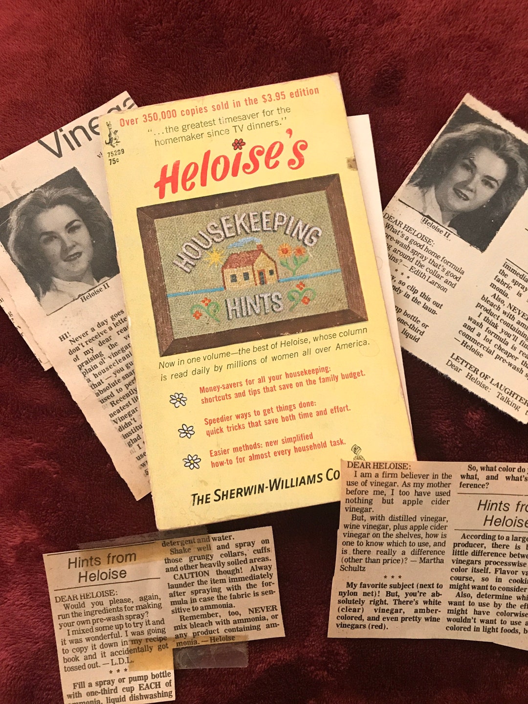 1968 Heloise’s Housekeeping Hints Paperback With Original Owner’s Added ...