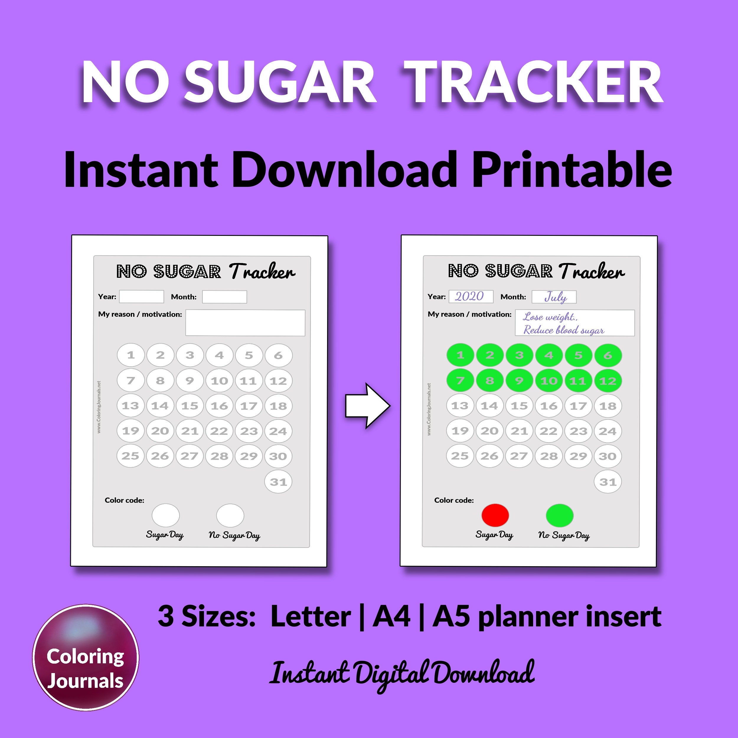 Life Tracker Bundle All About Me Tracker Printable Habit - Etsy