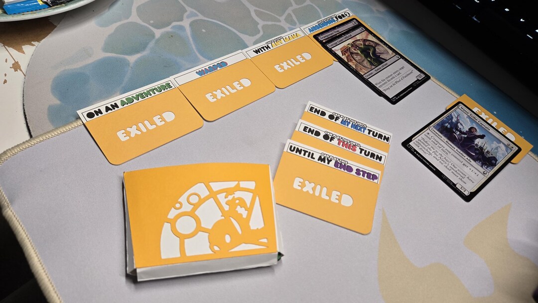 8x MTG Exile Zone Playmat Tabs (wave 1) + Divider Pouch - Etsy