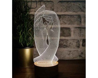 Acrylic lamp | Etsy