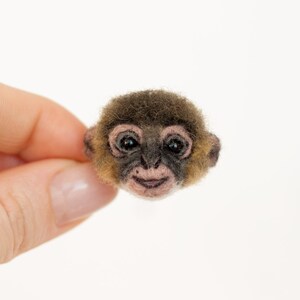 Cute Monkey Pin - Etsy