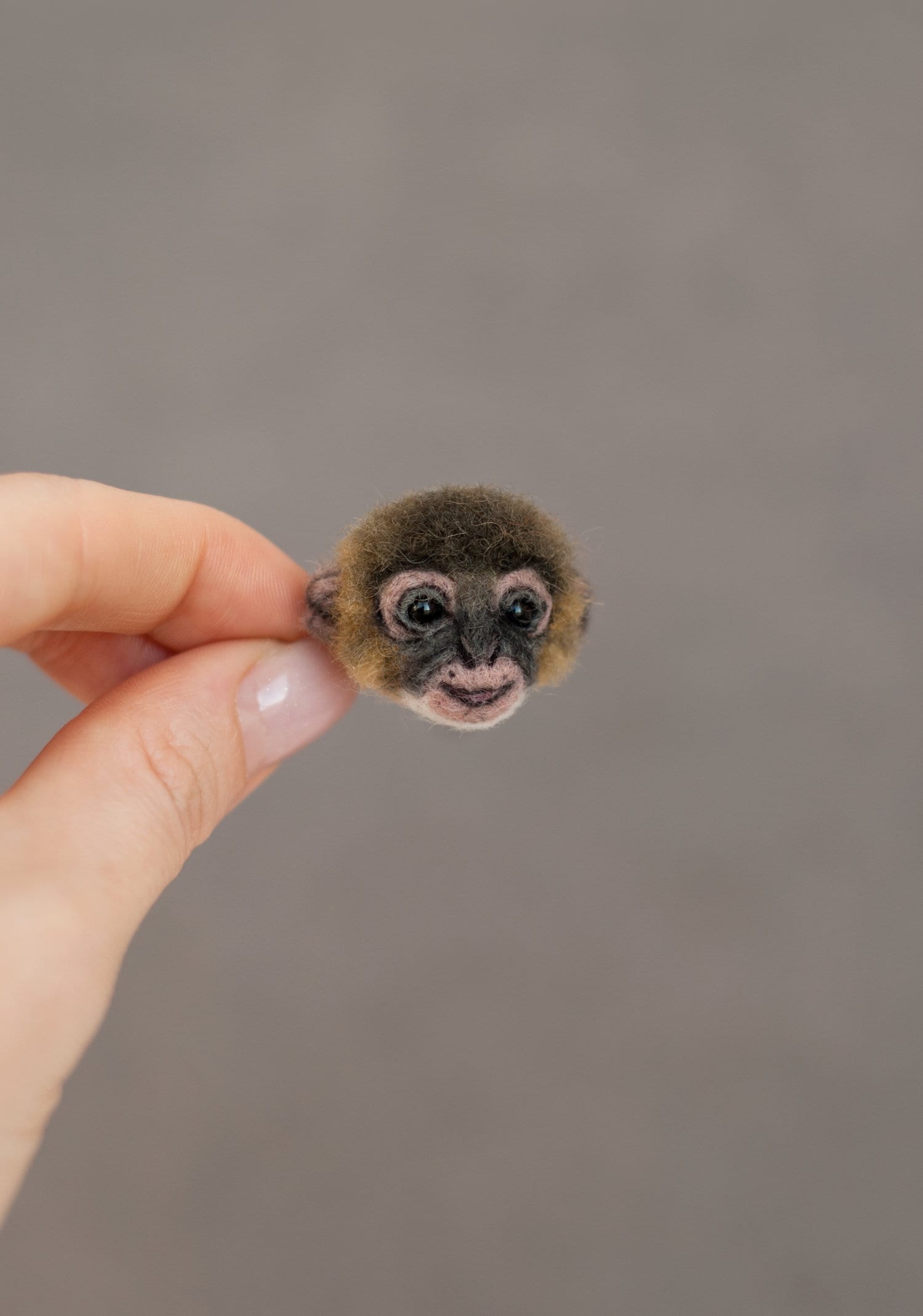 Cute Monkey Pin | Etsy