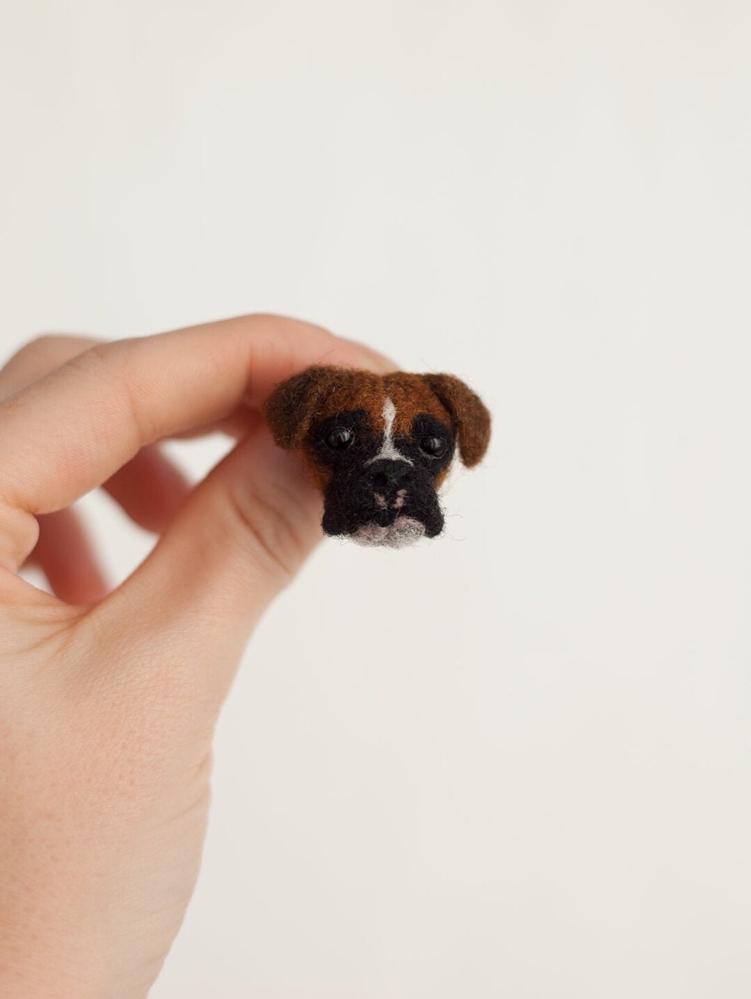 Boxer Dog Lapel Pin, Custom Dog Portrait, Personalized Pet Brooch, Pet ...