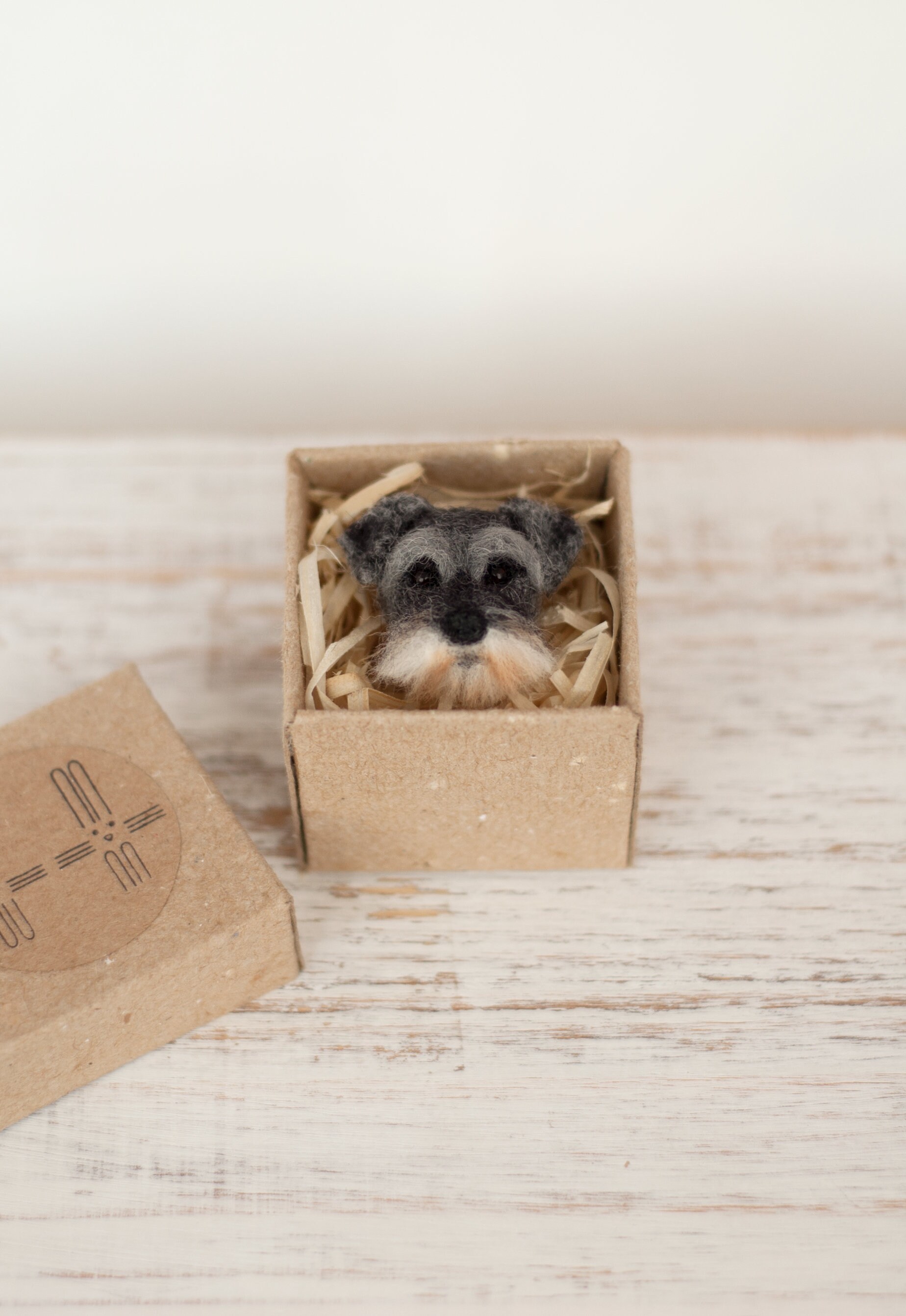 Miniature Schnauzer, Custom Dog Pin - Etsy