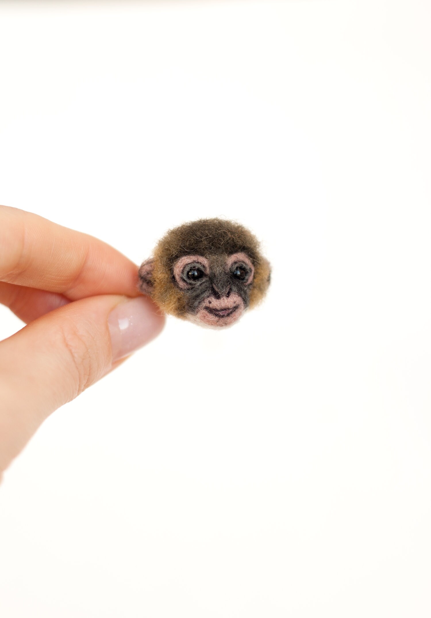 Cute Monkey Pin | Etsy
