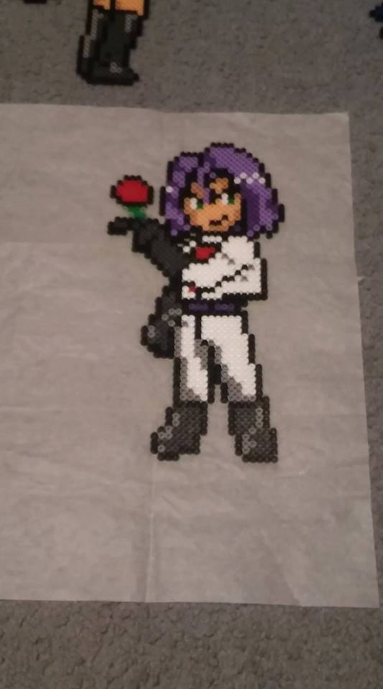 Jessie & James - Team Rocket - Perler Bead Sprites - Etsy