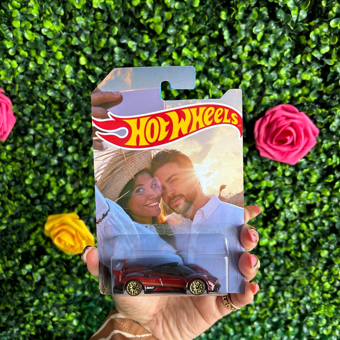 Custom Hot Wheels Car Backing Favor - Hot Wheels Birthday Party - Hot ...