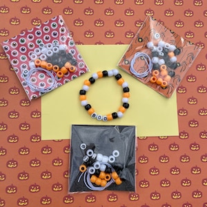Individually Wrapped DIY Halloween Bracelet - Halloween Classroom Gift ...