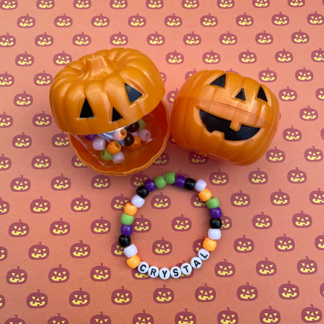 Personalized Individually Wrapped DIY Halloween Bracelet - Halloween ...
