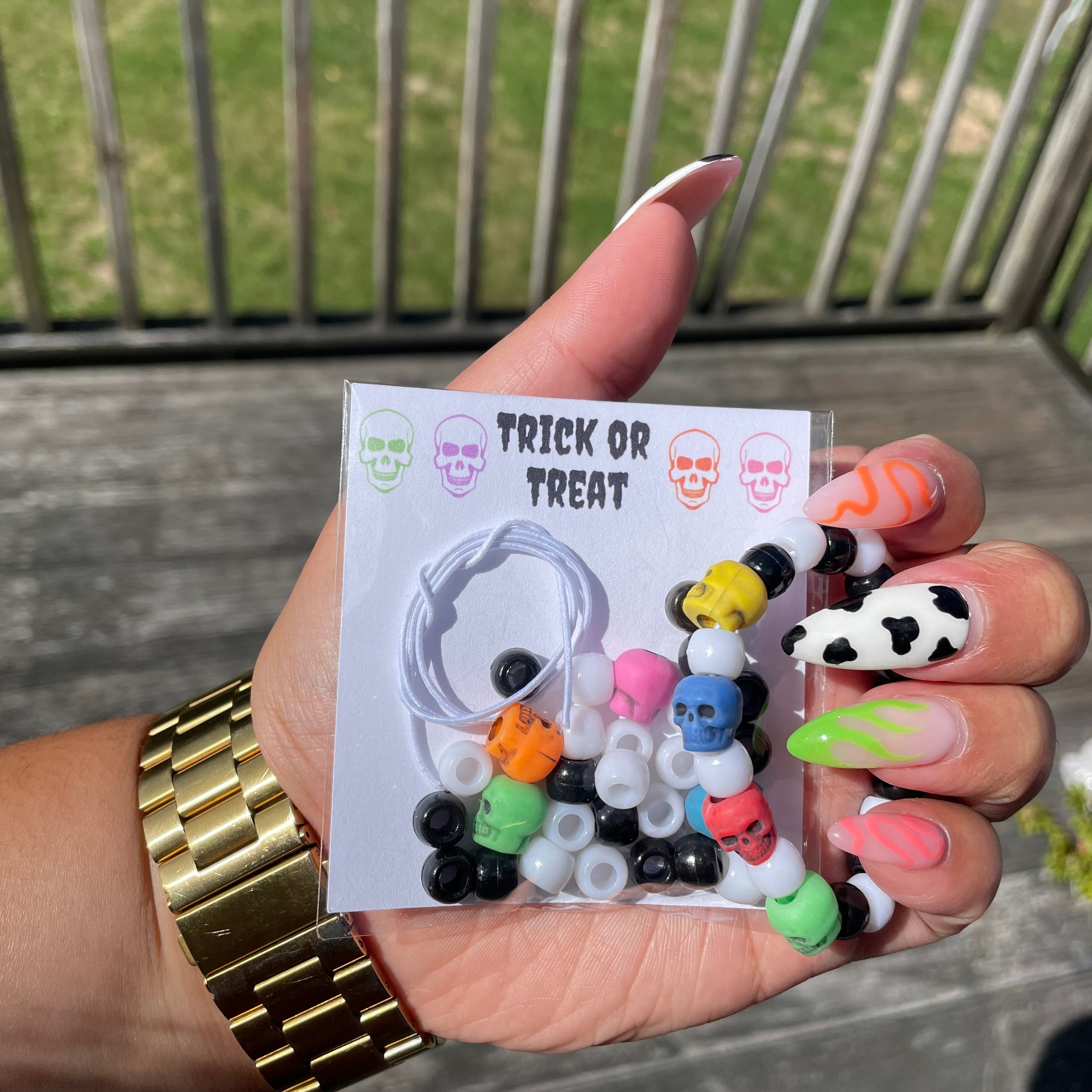 Individually Wrapped DIY Halloween Bracelet - Craft Kit for Kids ...