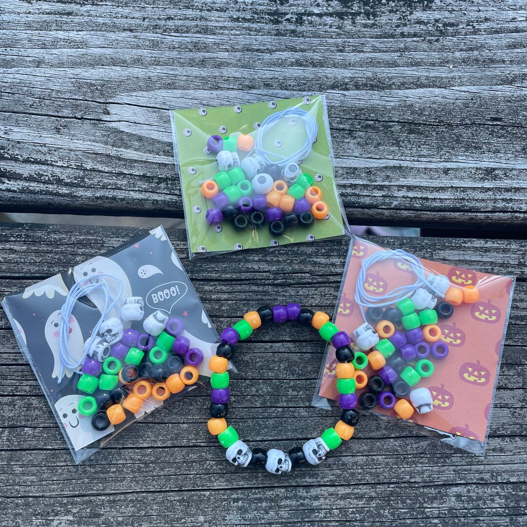 Individually Wrapped DIY Halloween Bracelet - Craft Kit for Kids ...