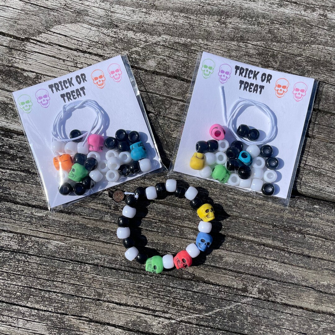 Individually Wrapped DIY Halloween Bracelet - Craft Kit for Kids ...