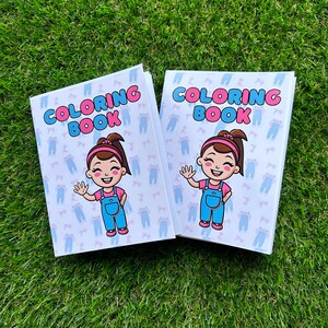 Ms Rachel Coloring Book With Crayons - Set of 8 Pages - Party Favors ...
