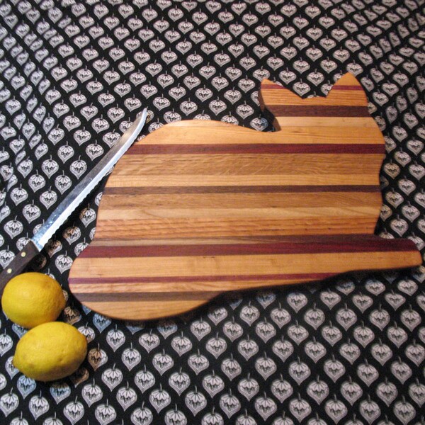 Cat Cutting Board - Etsy