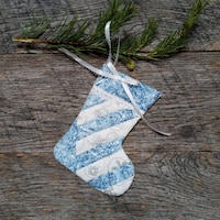 Blue Stocking - Etsy