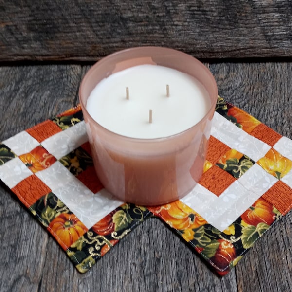 Quilted Candle Mat - Etsy