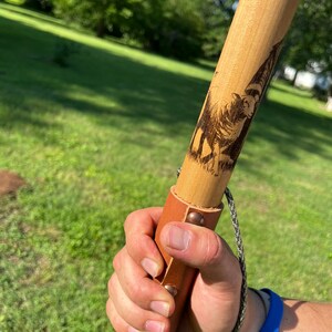 The Good Shepherd, John 10:11, Walking Stick, Handmade Personalized ...