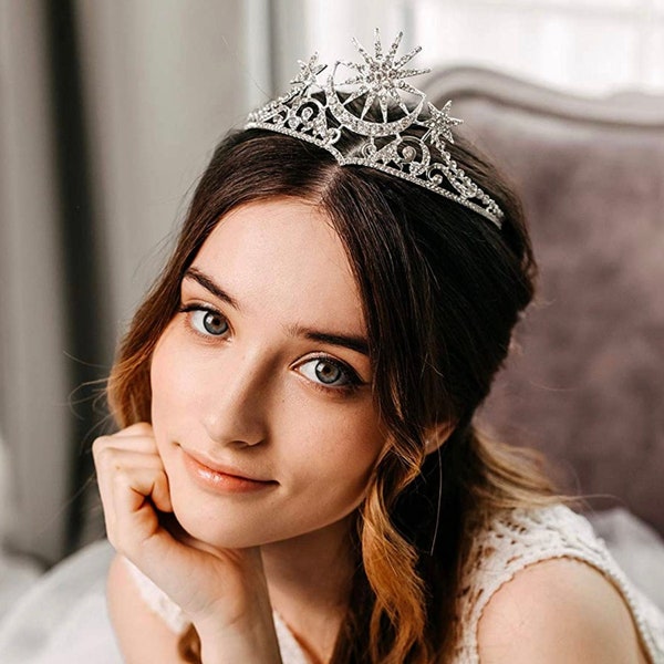 Moon Crystal Tiara - Etsy