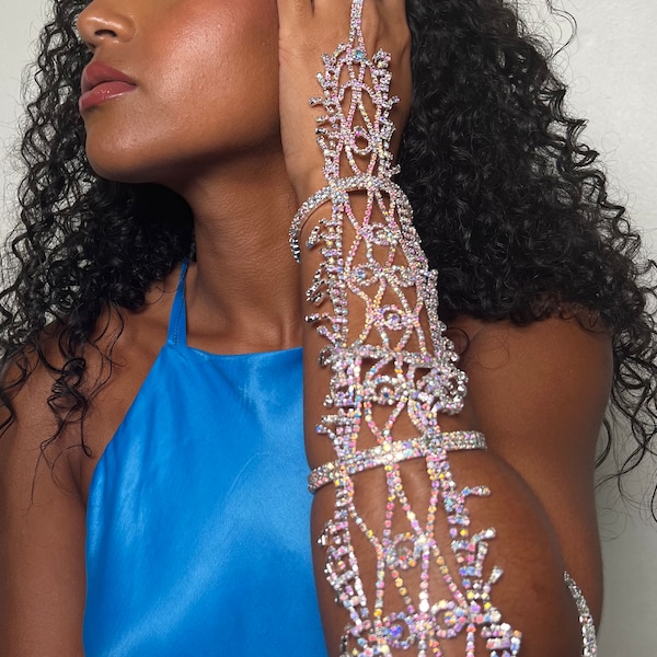 Silver Arm Cuff - Etsy