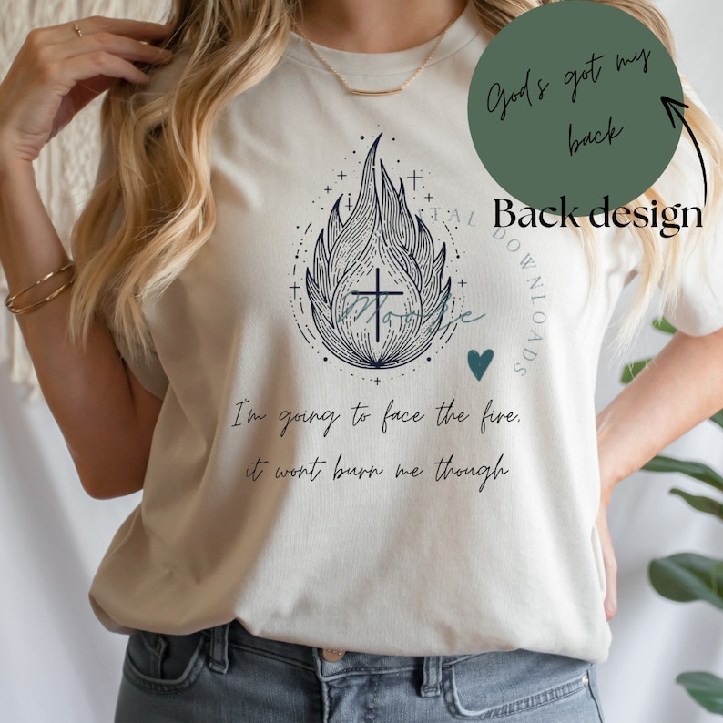 God's Got My Back, Another in the Fire --- Digital Download - Etsy