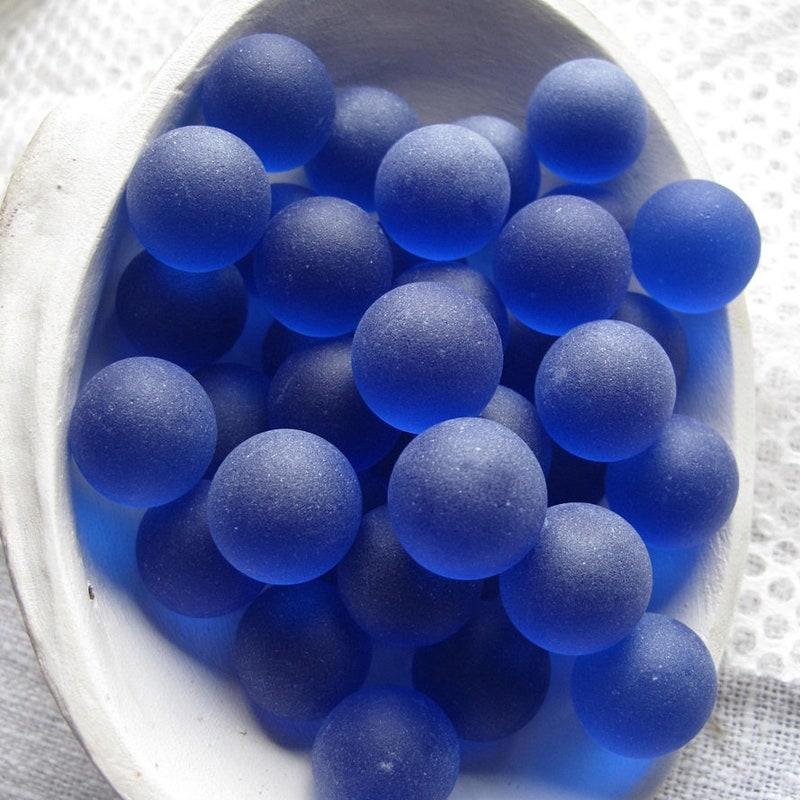 Frosted Tumbled Marbles - Etsy