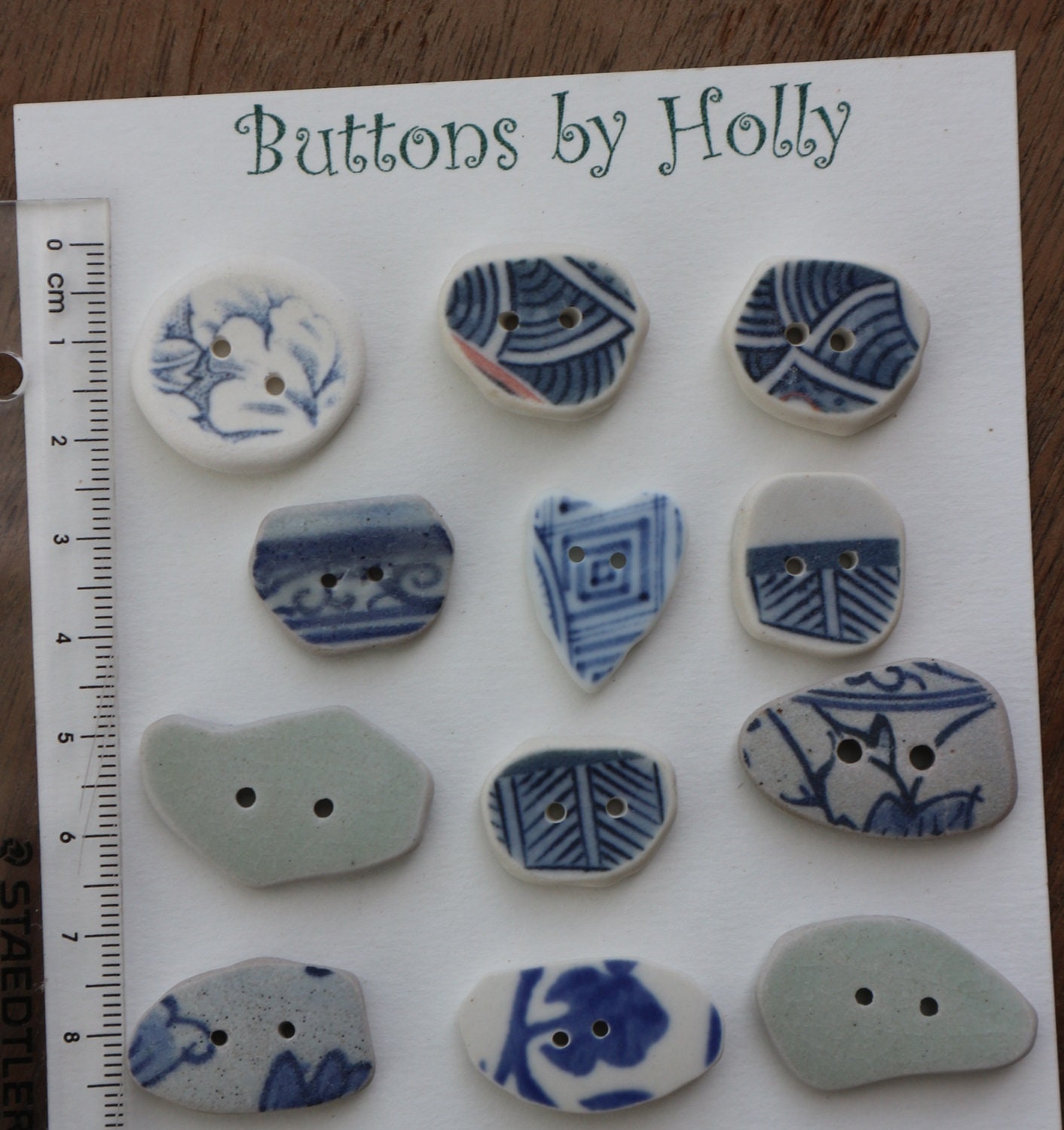 Set of 12 Mixed Random Shapes Sizes Material Tumbled Sea - Etsy