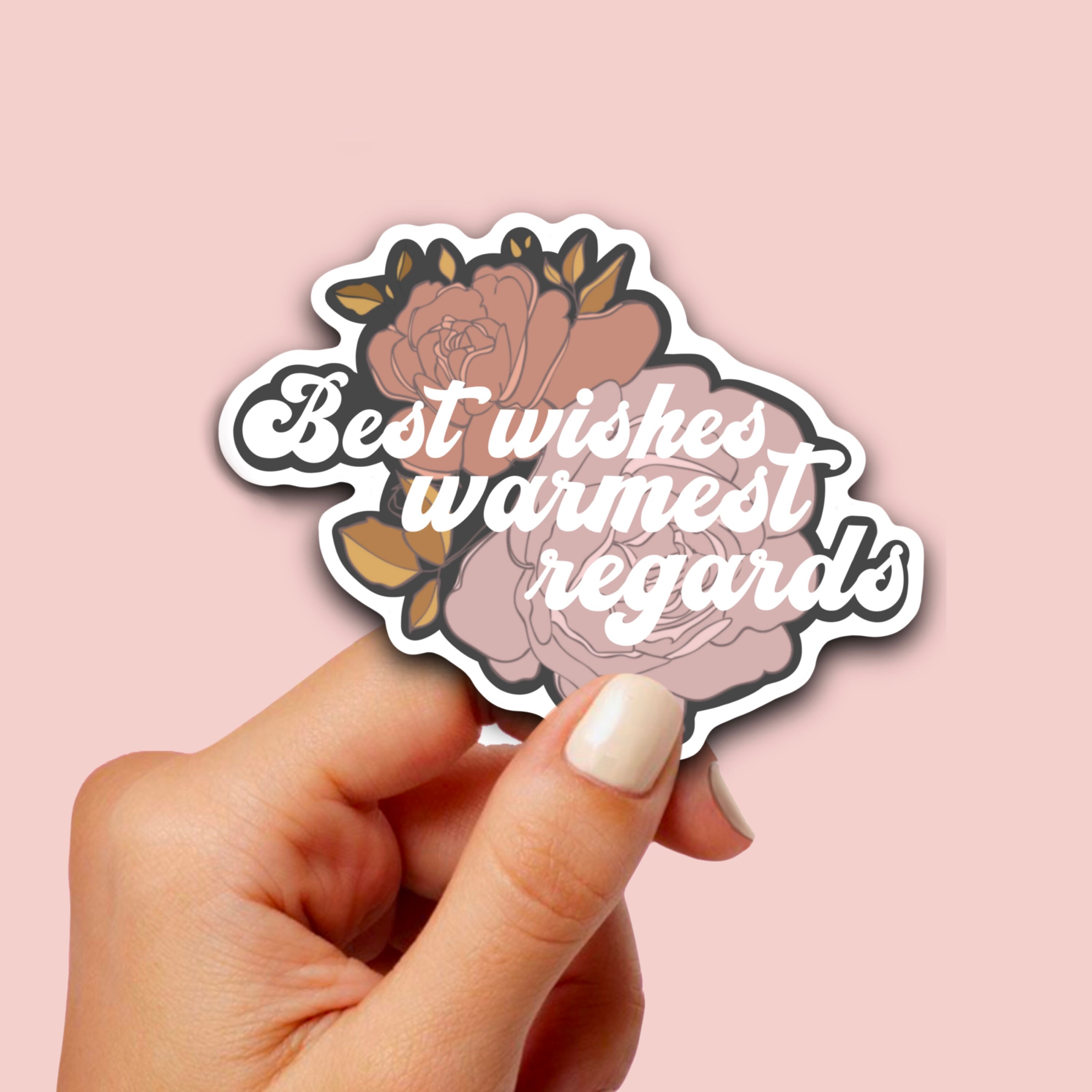 Schitts creek warmest regards stickers - Etsy France