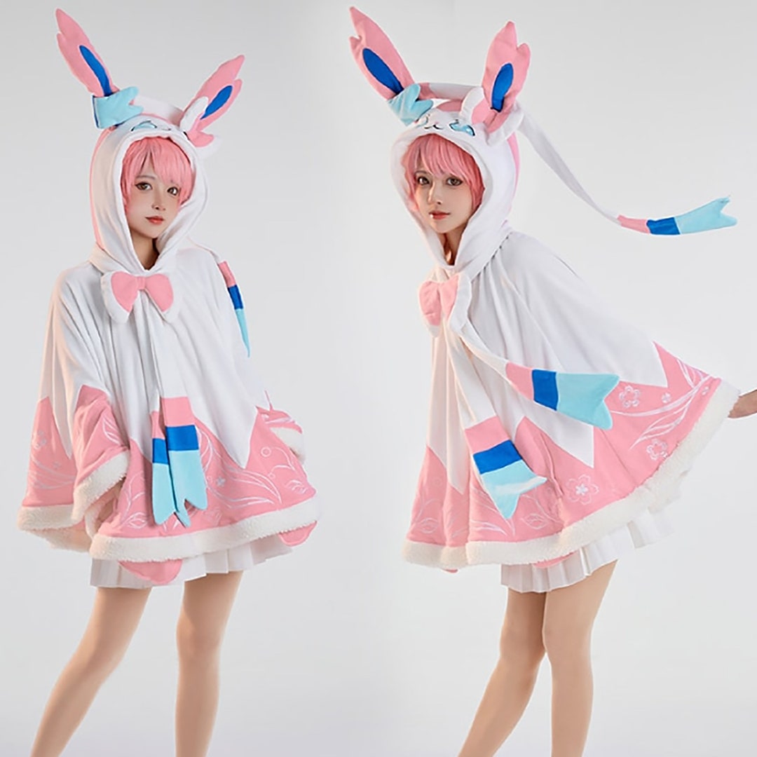 Anime Sylveon Cloak Sylveon Poncho Sylveon Cosplay Costume - Etsy