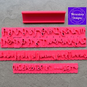 Script Sets Size 2 Font 2 Individual Letters Number Special - Etsy ...